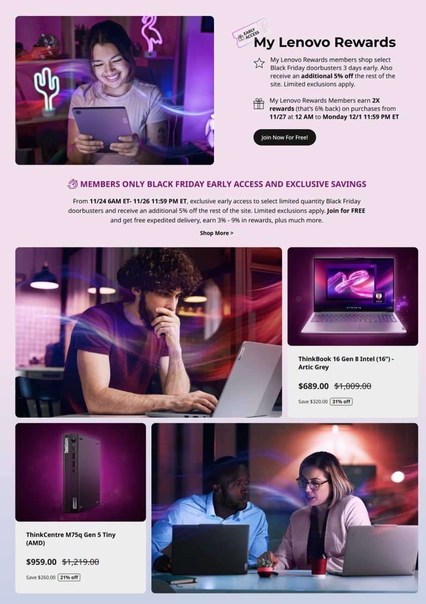 Lenovo Black Friday 2025 | WeeklyAds2