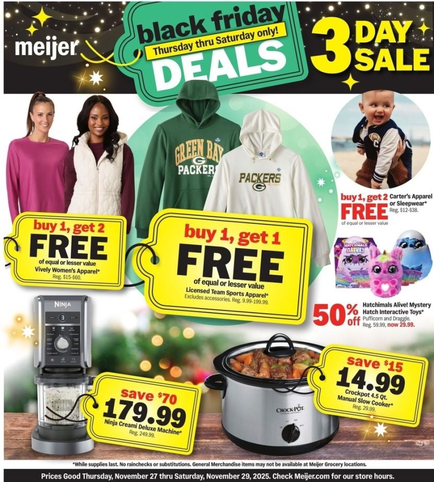 Meijer Black Friday 2025 | WeeklyAds2