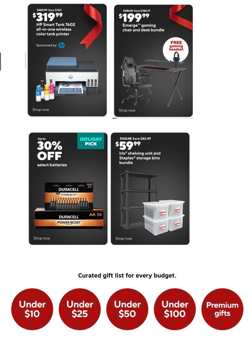 Staples Black Friday 2025 | WeeklyAds2