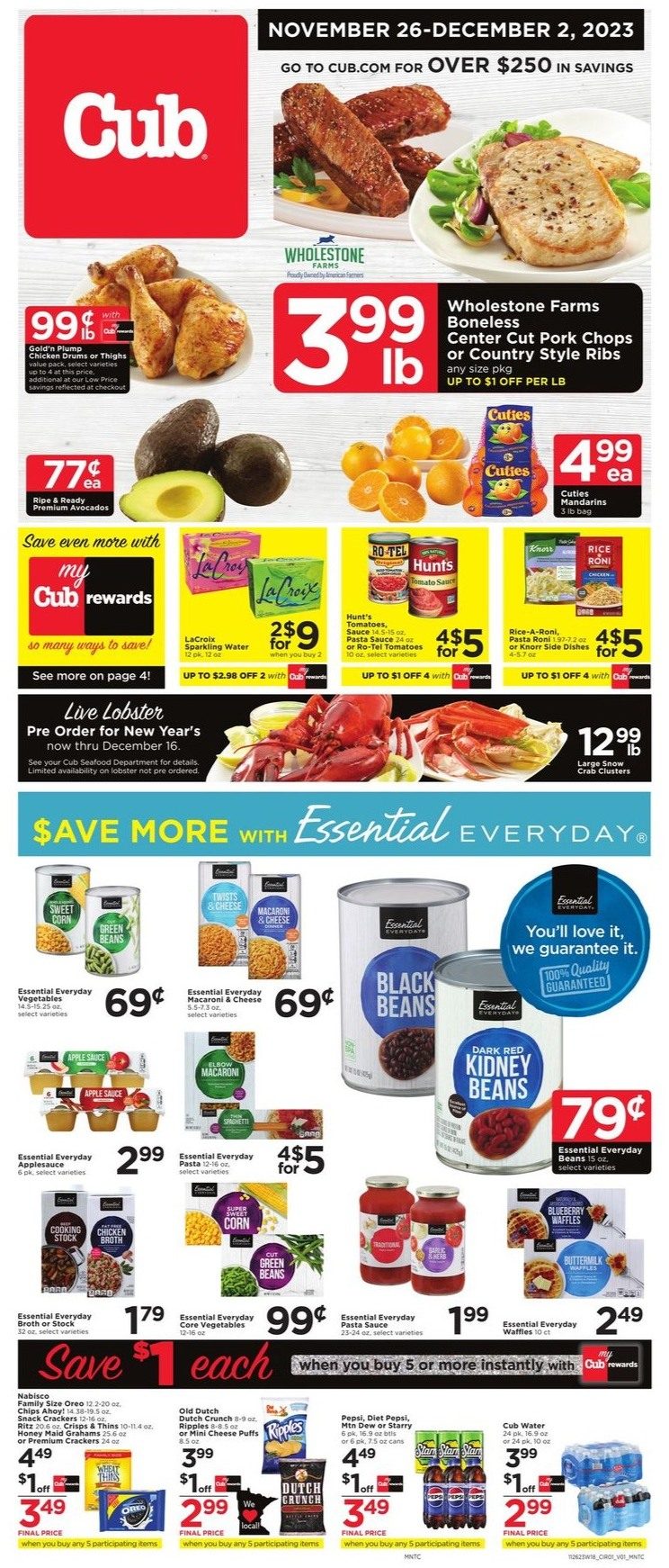 Cub Foods Weekly Ad Nov 26 - Dec 2, 2023 | WeeklyAds2