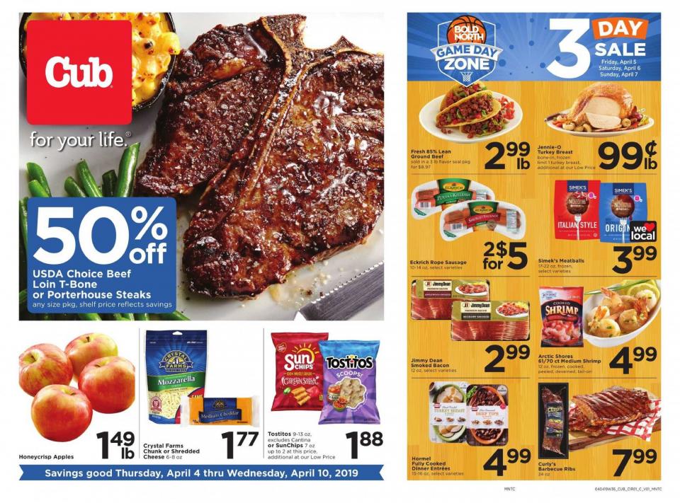 Cub Foods Ad Apr 4 - 10, 2019 | WeeklyAds2
