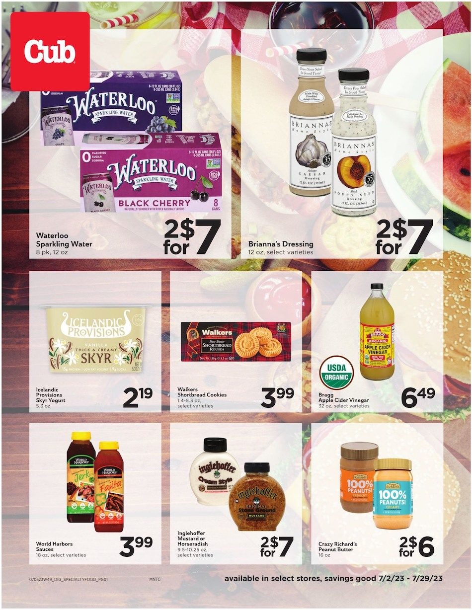 Cub Foods Ad Jul 2 - 29, 2023 | WeeklyAds2