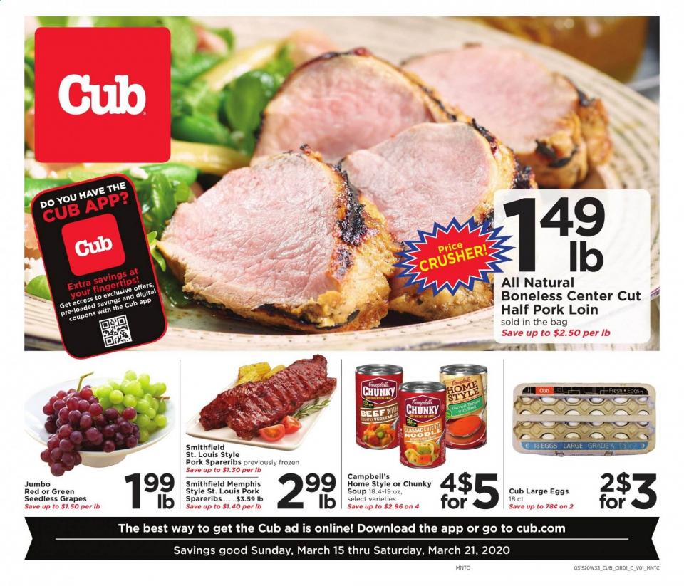 Cub Foods Ad Mar 15 - 21, 2020 | WeeklyAds2