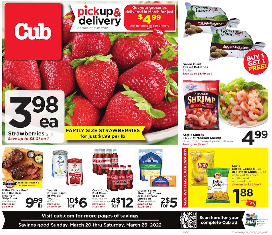 Cub Foods Ad Mar 20 - 26, 2022 - WeeklyAds2