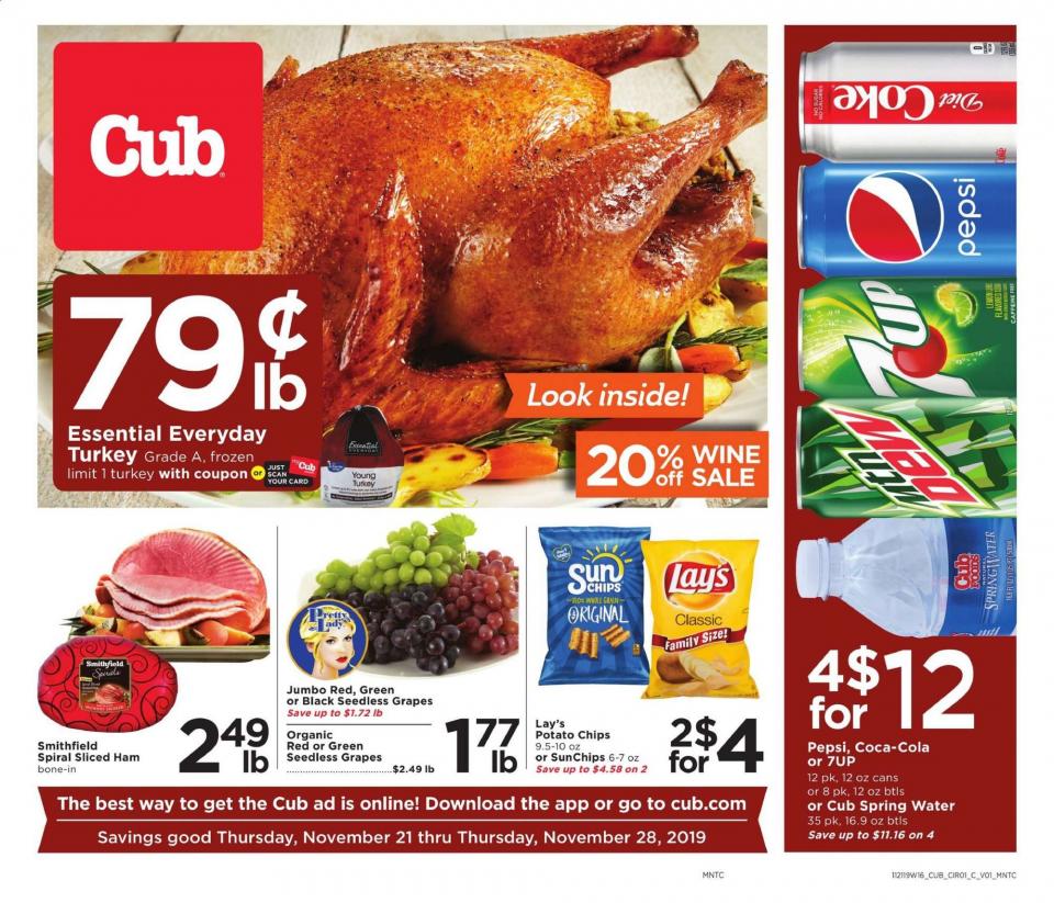 Cub Foods Ad Nov 21 - 28, 2019 | WeeklyAds2