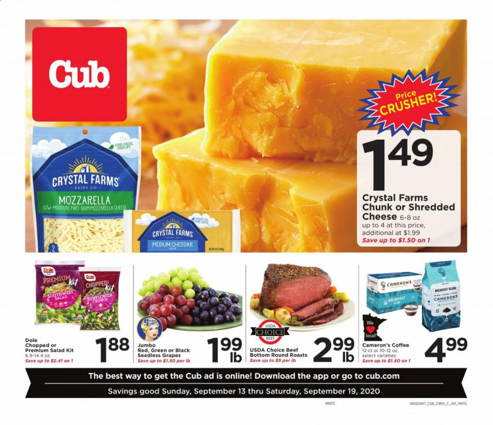Cub Foods Ad Sep 13 - 19, 2020 | WeeklyAds2