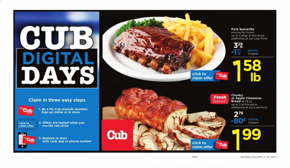 Cub Foods Ad Sep 27 - Oct 3, 2020 | WeeklyAds2