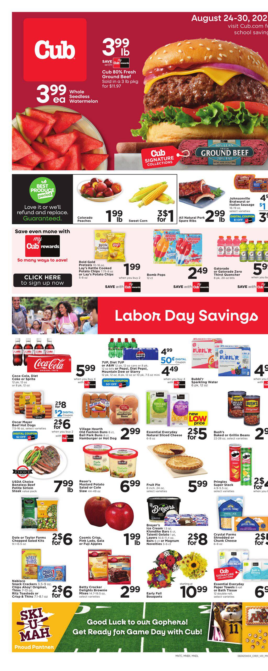 Cub Foods Ad Weekly Savings August 24 - September 2, 2025 | WeeklyAds2