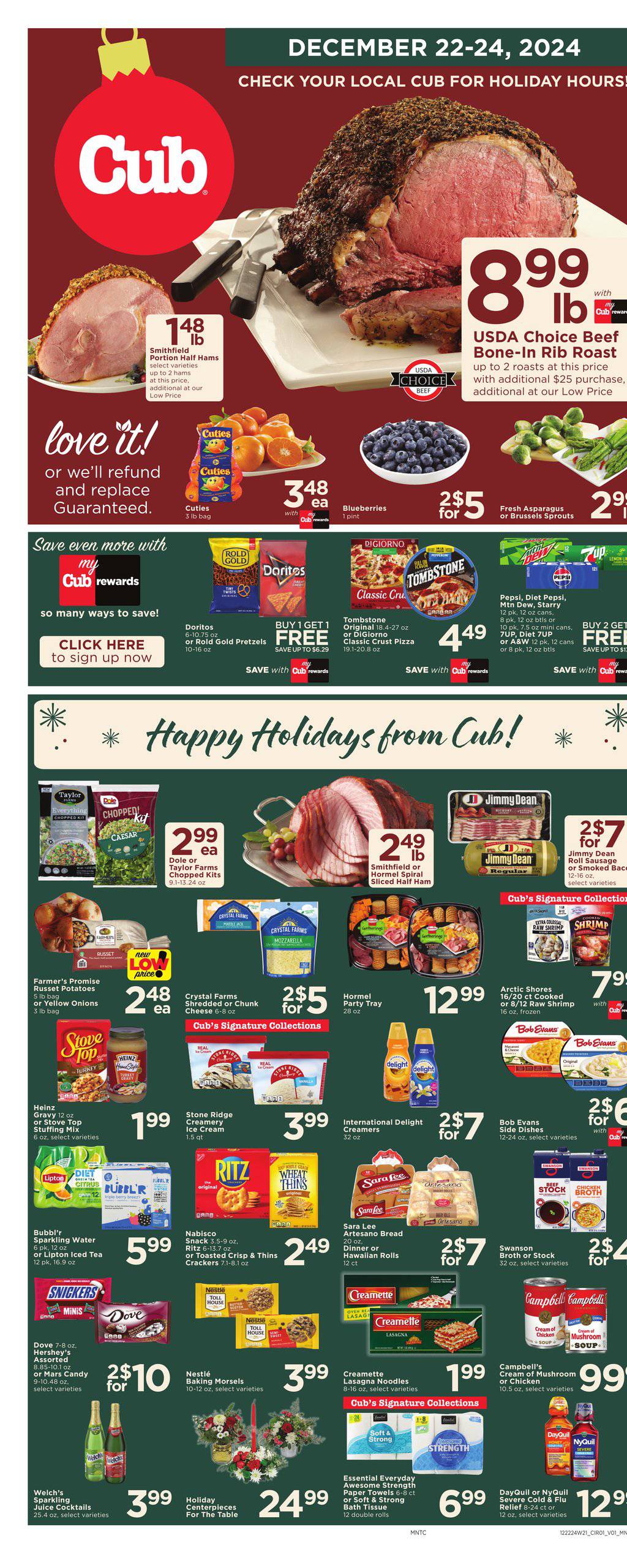 Cub Foods Ad Weekly Savings December 22 - 24, 2024 | WeeklyAds2