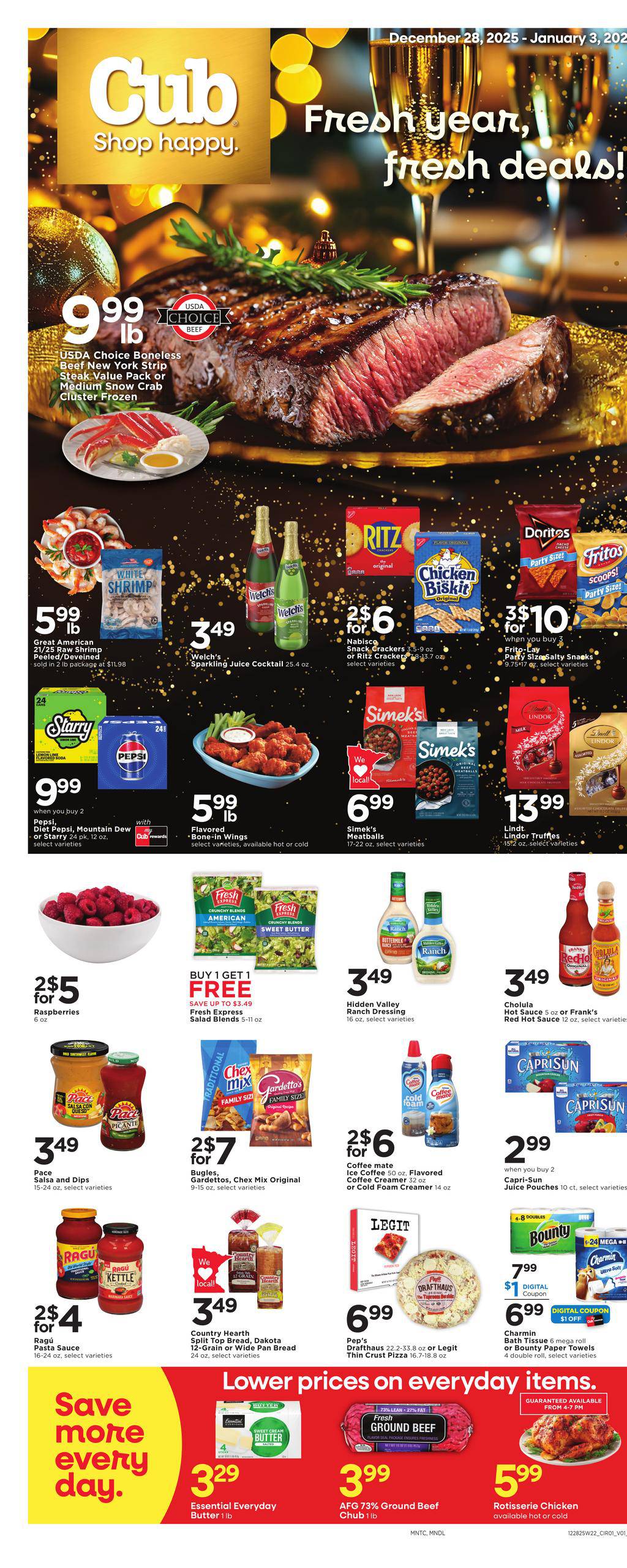 Cub Foods Ad Weekly Savings December 28, 2025 - January 3, 2026 ...