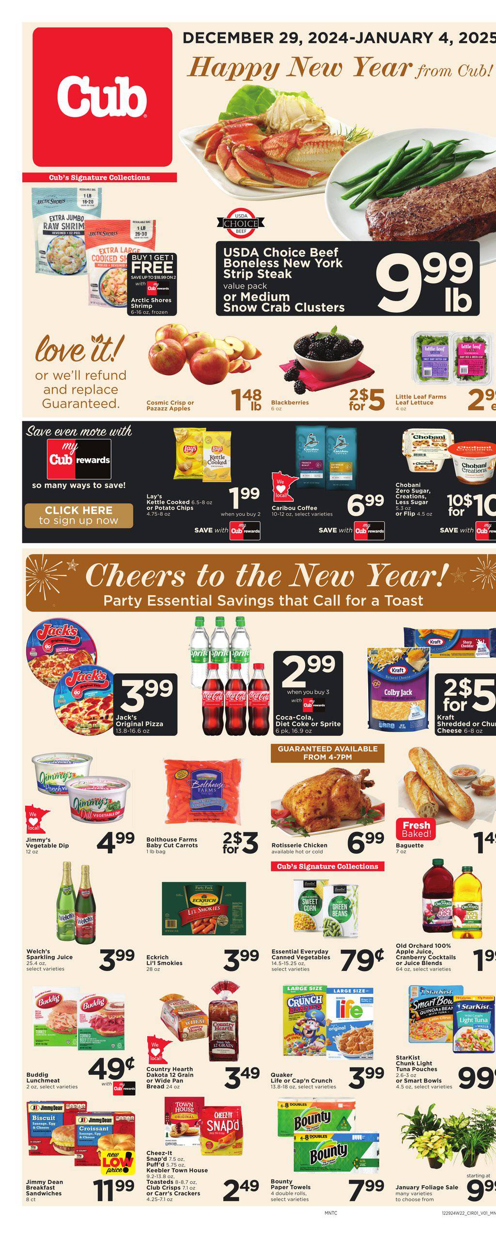 Cub Foods Ad Weekly Savings December 29, 2024 - January 4, 2025 ...