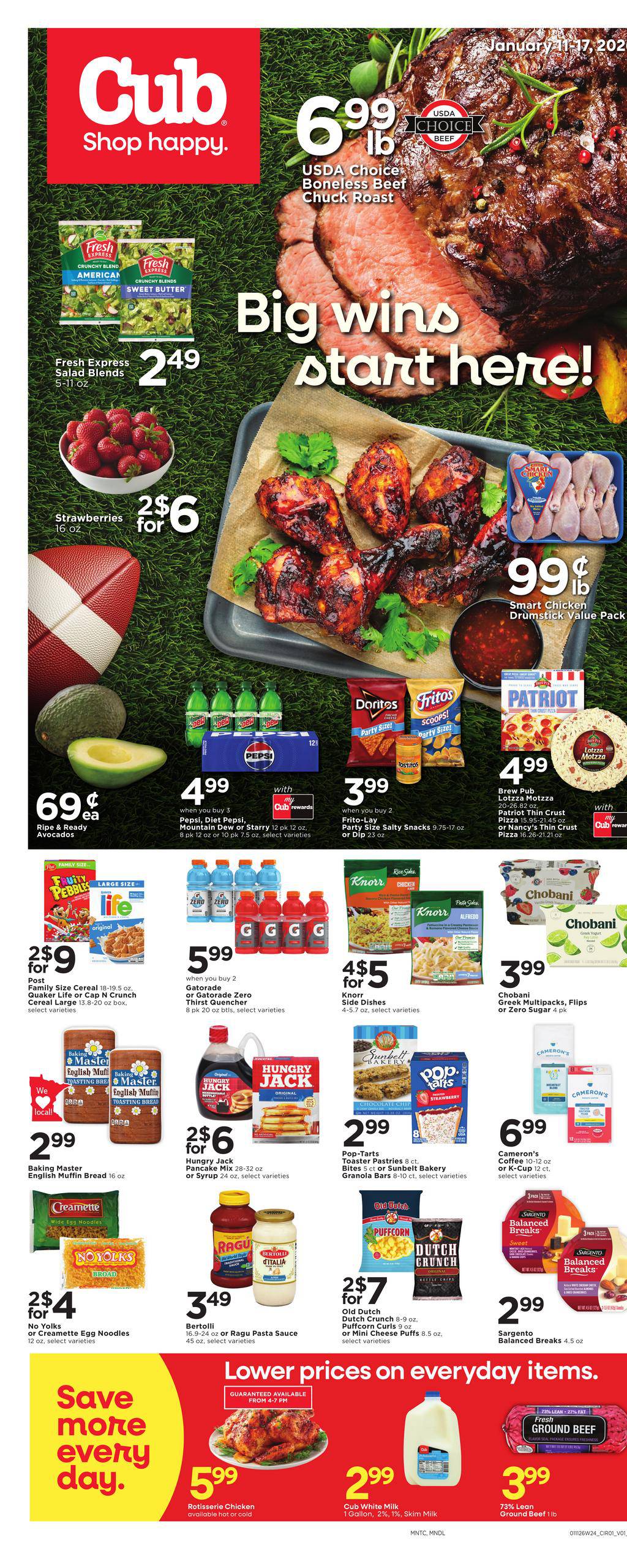 Cub Foods Ad Weekly Savings January 10 - 21, 2026 | WeeklyAds2