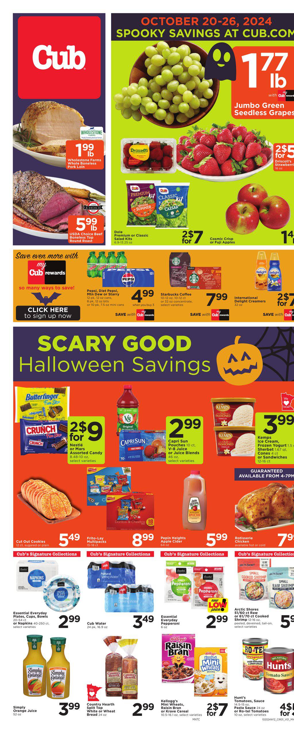Cub Foods Ad Weekly Savings October 20 - 26, 2024 | WeeklyAds2