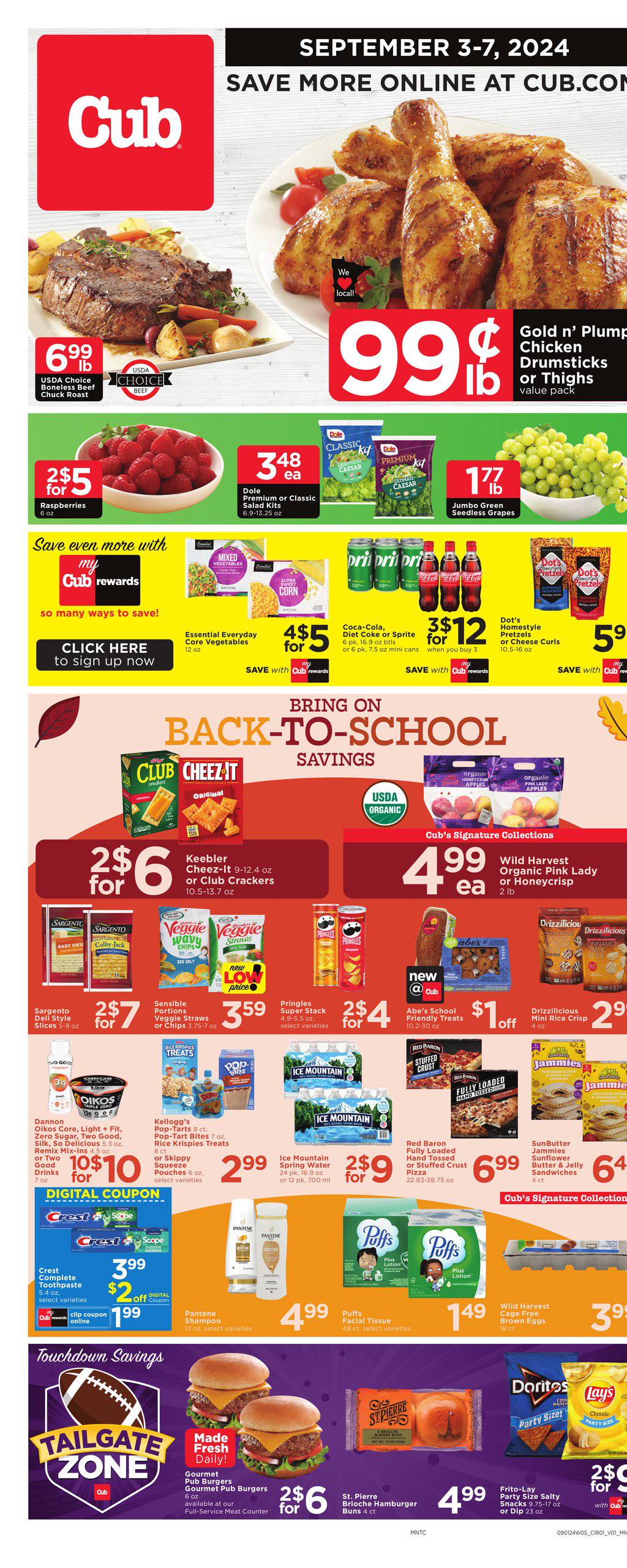 Cub Foods Ad Weekly Savings September 3 - 7, 2024 | WeeklyAds2