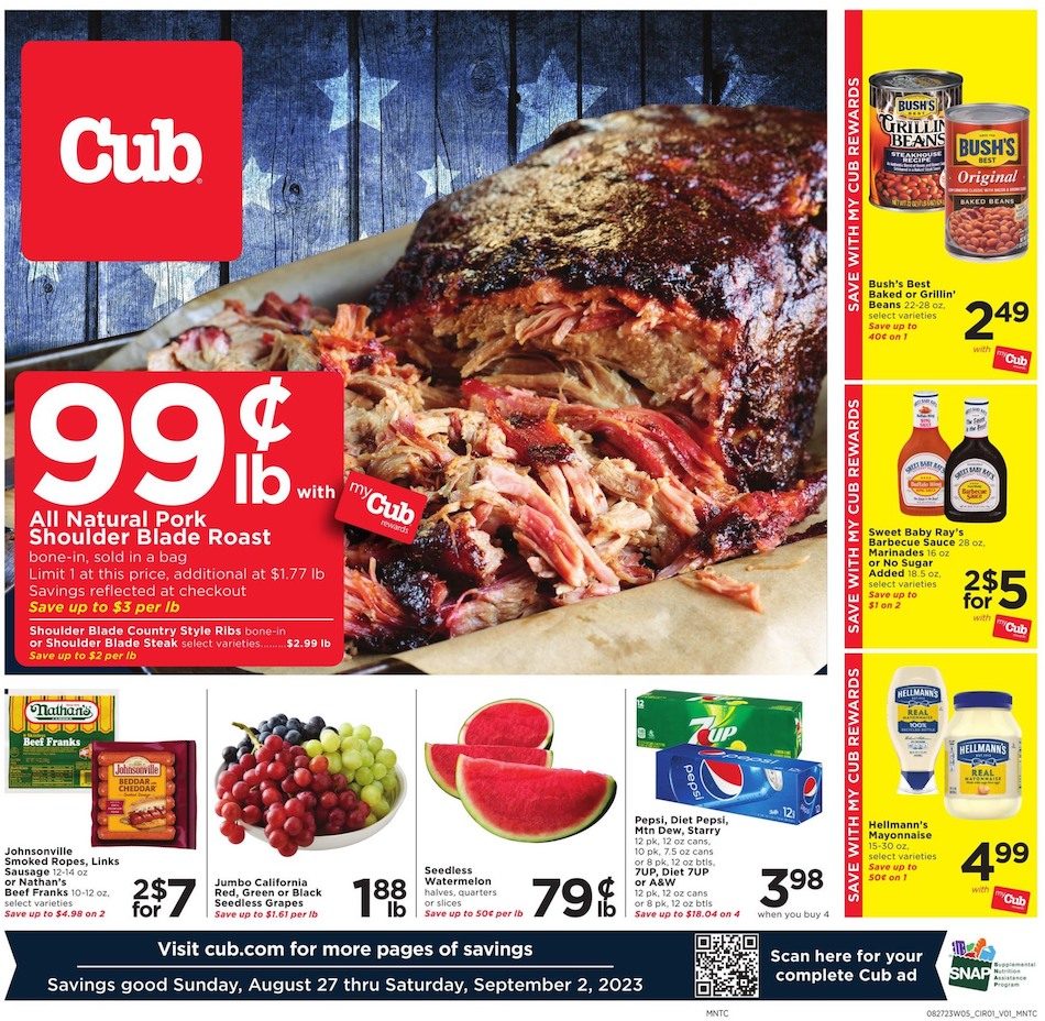 Cub Foods Weekly Ad Aug 27 - Sep 2, 2023 | WeeklyAds2