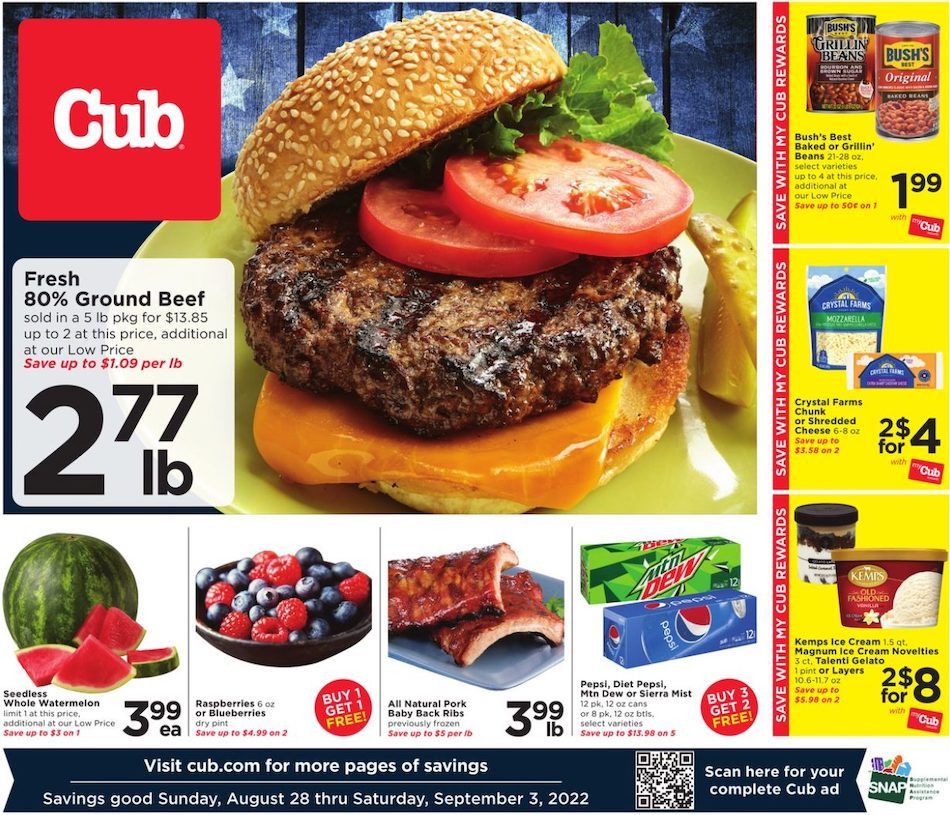 Cub Foods Weekly Ad Aug 28 - Sep 3, 2022 | WeeklyAds2