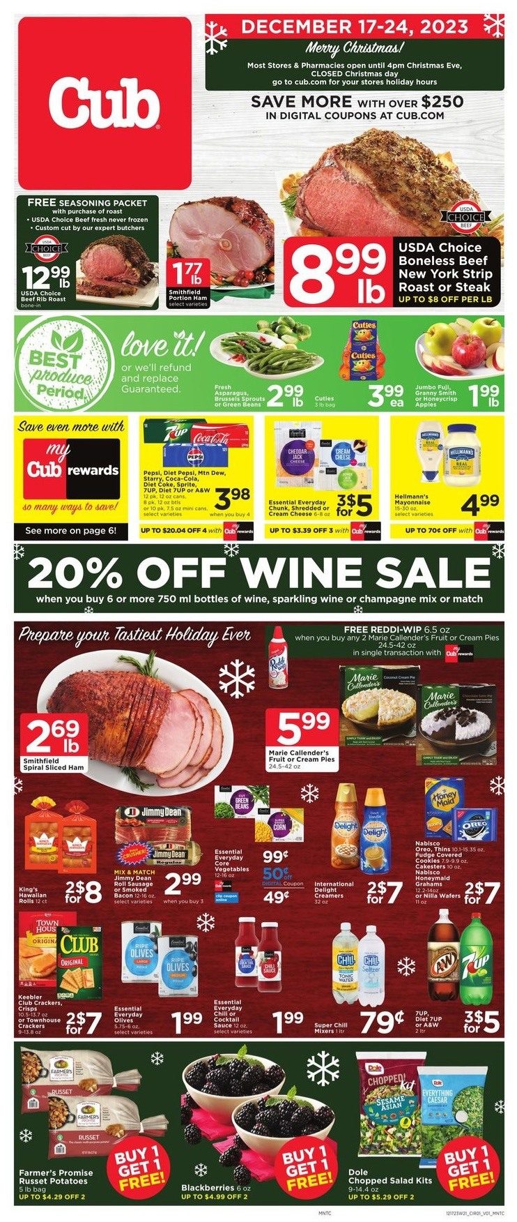 Cub Foods Weekly Ad Dec 17 - 23, 2023 | WeeklyAds2