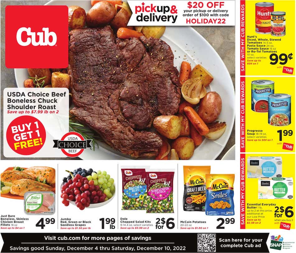 Cub Foods Weekly Ad Dec 4 - 10, 2022 | WeeklyAds2