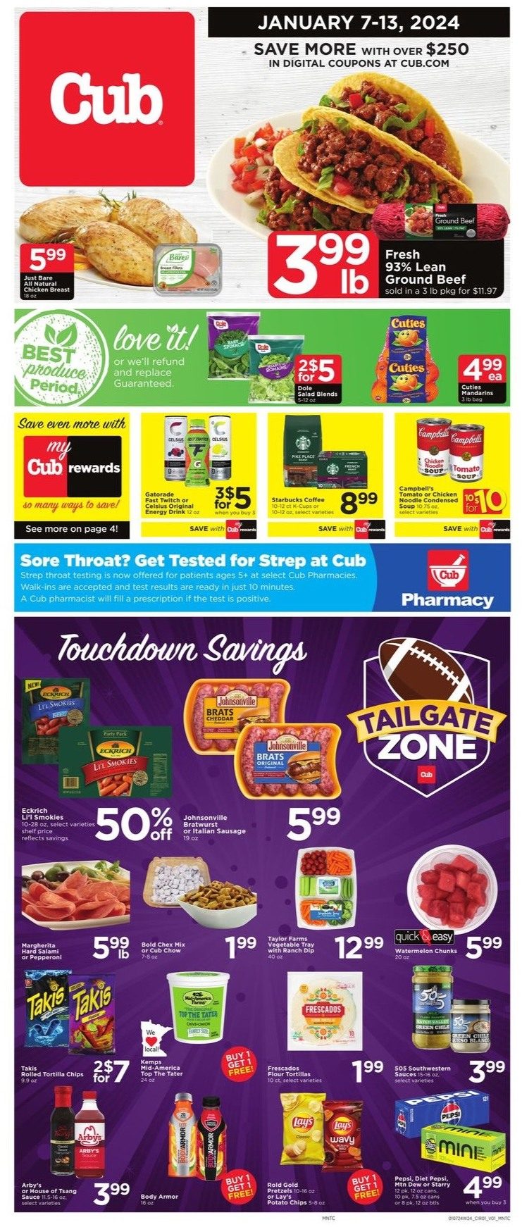 Cub Foods Weekly Ad Jan 7 - 13, 2024 | WeeklyAds2