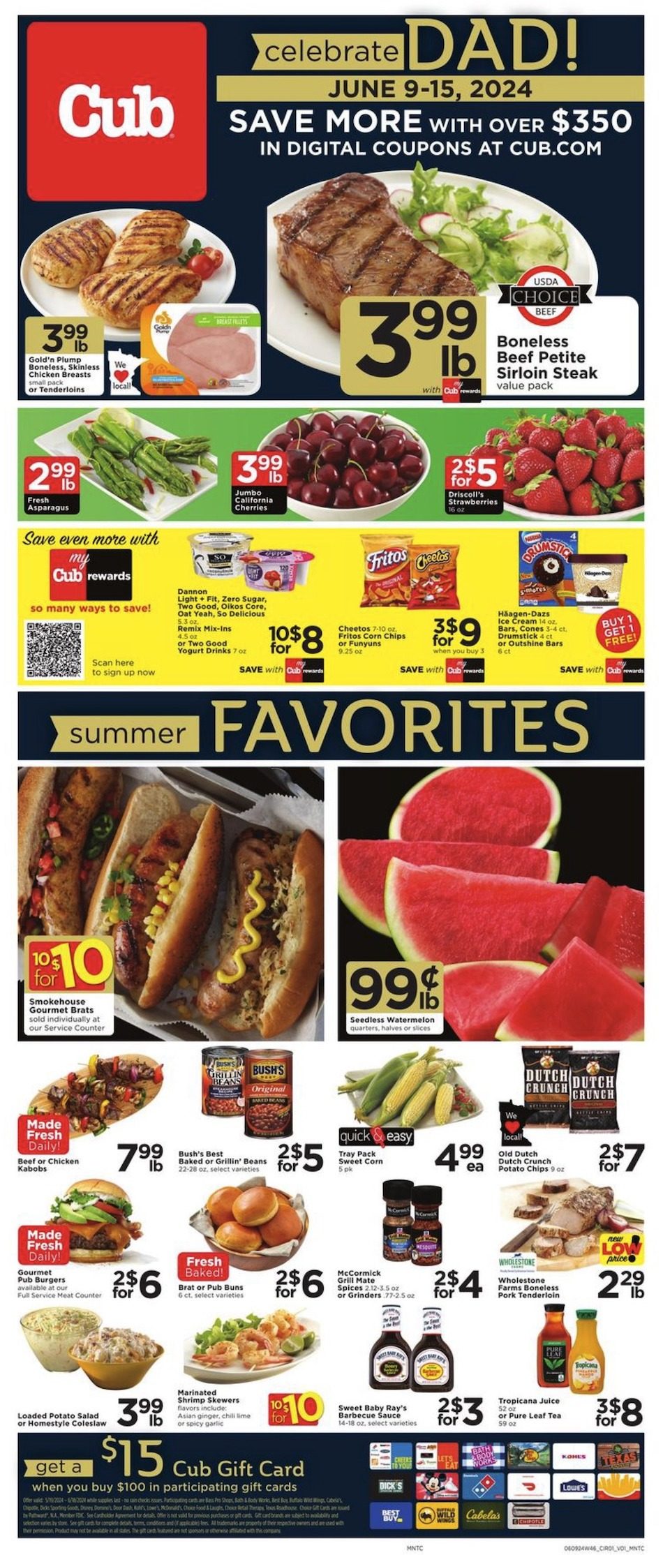 Cub Foods Weekly Ad Jun 9 - 15, 2024 | WeeklyAds2