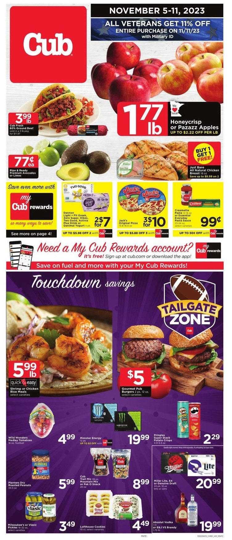 Cub Foods Weekly Ad Nov 5 - 11, 2023 | WeeklyAds2