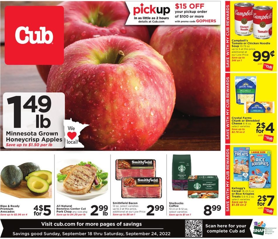 Cub Foods Weekly Ad Sep 18 - 24, 2022 | WeeklyAds2