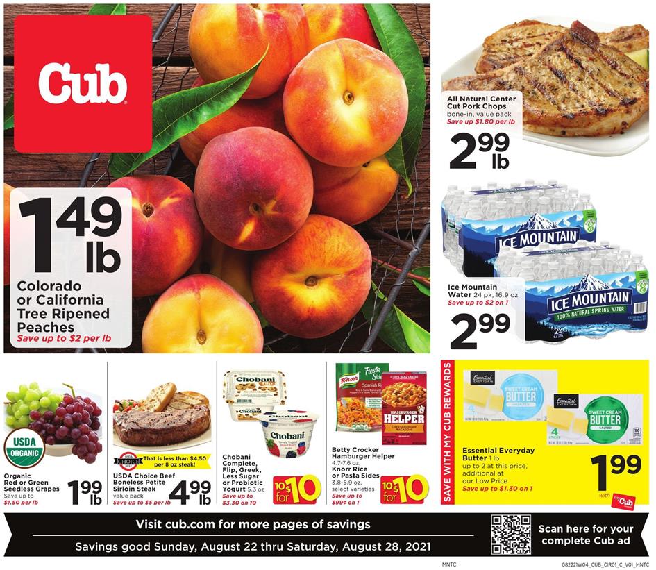 Cub Weekly Ad Aug 22 - 28, 2021 | WeeklyAds2