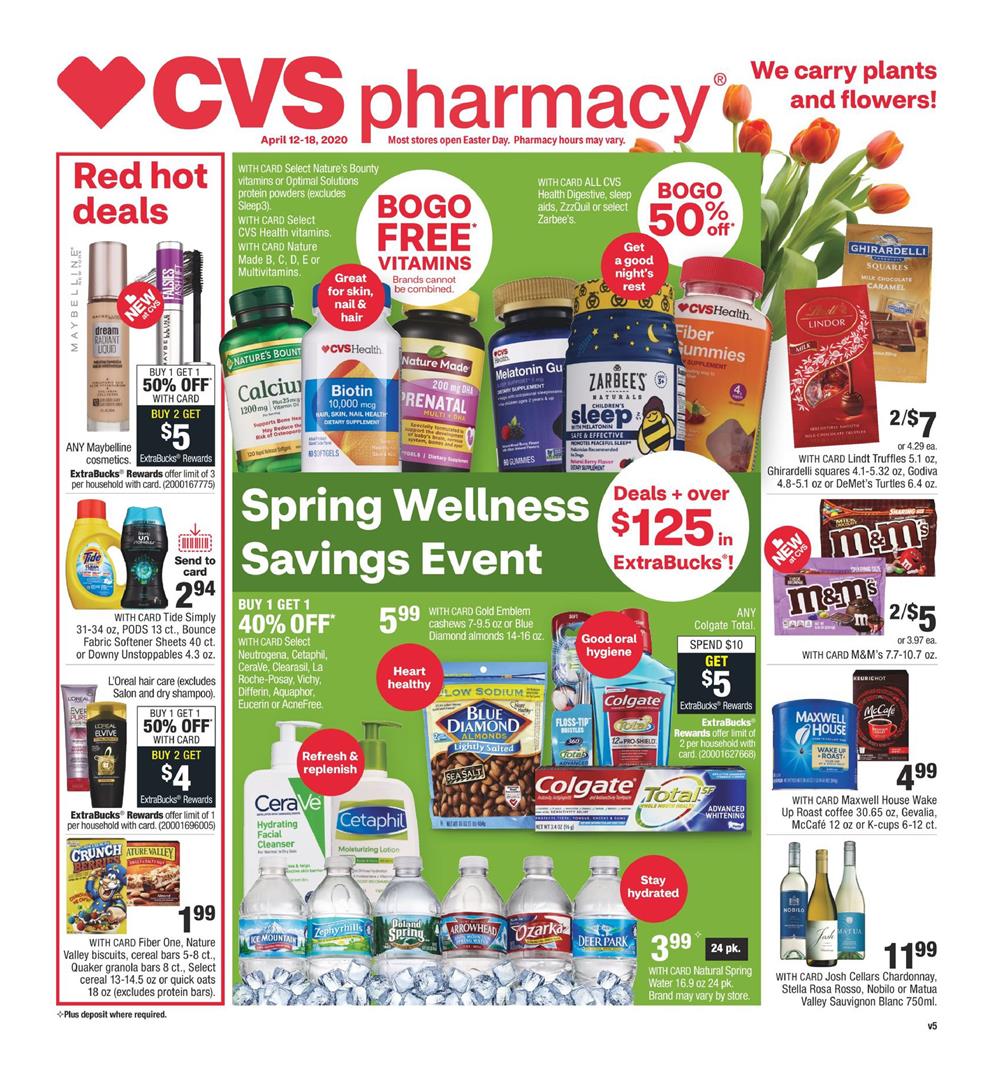 CVS Weekly Ad Apr 12 - 18, 2020 | WeeklyAds2