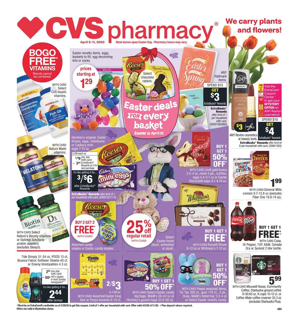 CVS Weekly Ad Apr 5 - 11, 2020 | WeeklyAds2