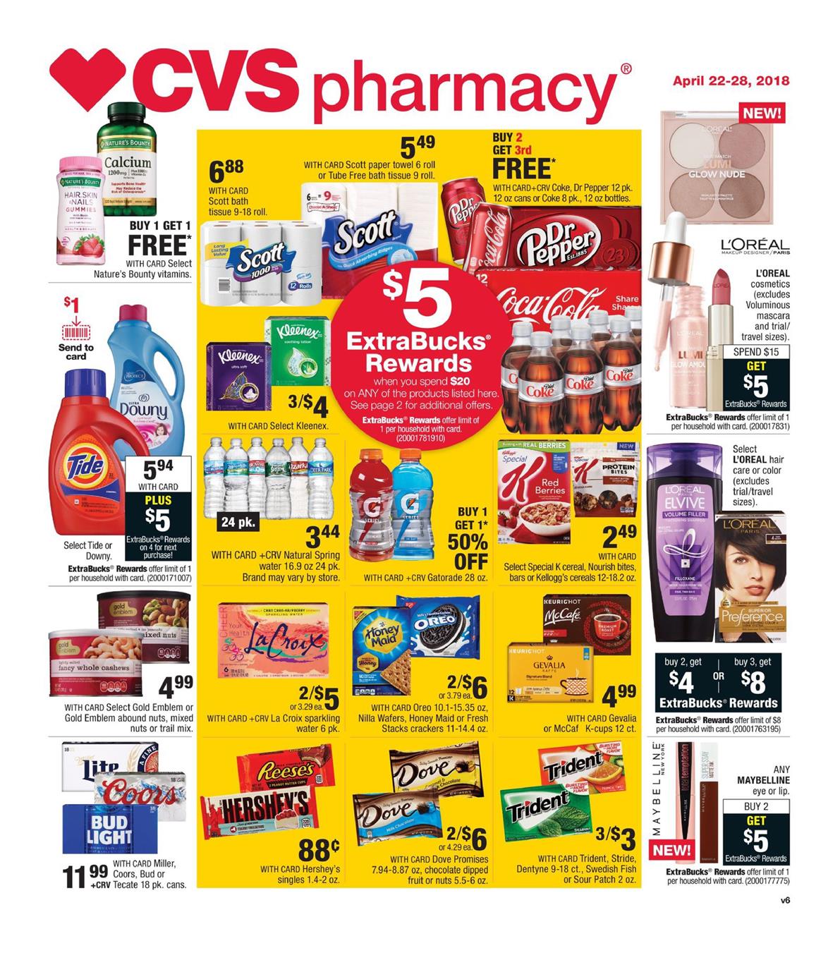 CVS Weekly Ad April 22 - 28, 2018 | WeeklyAds2