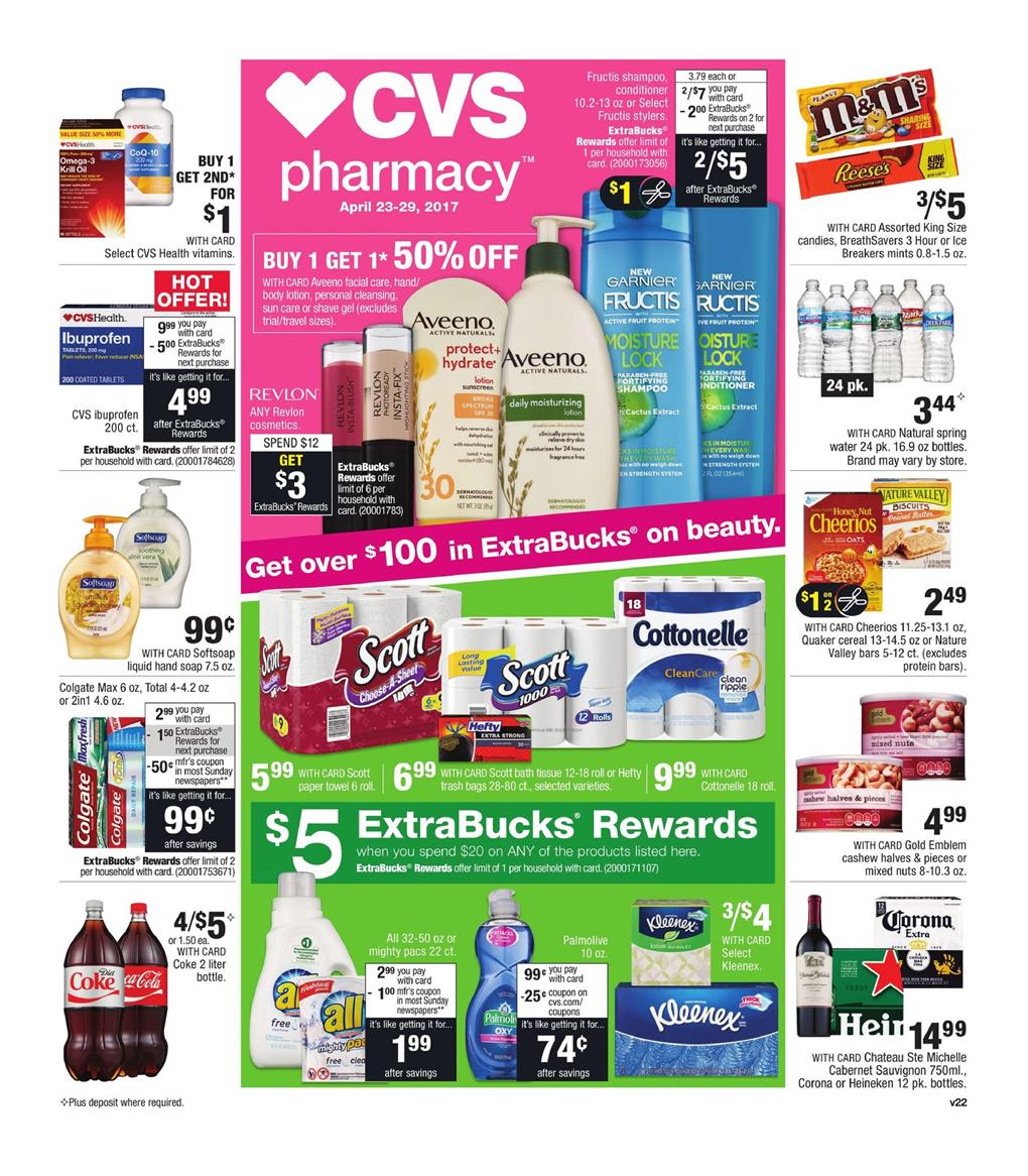 CVS Weekly Ad April 23 - 29 2017 | WeeklyAds2