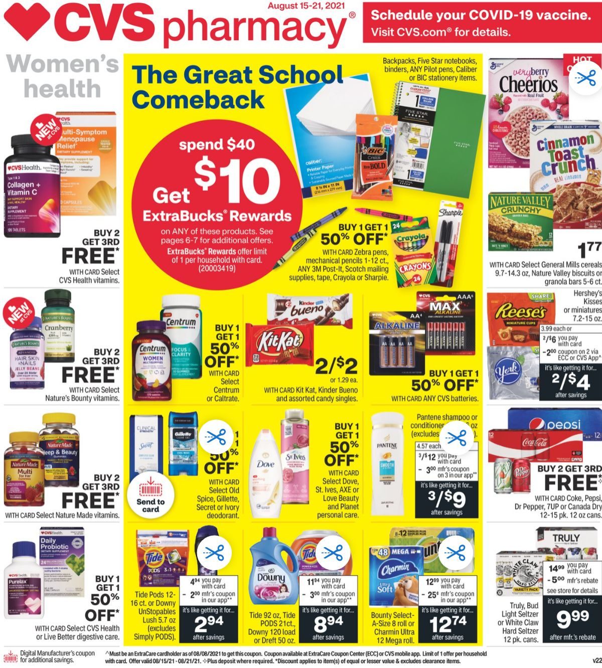 CVS Weekly Ad Aug 15 - 21, 2021 | WeeklyAds2