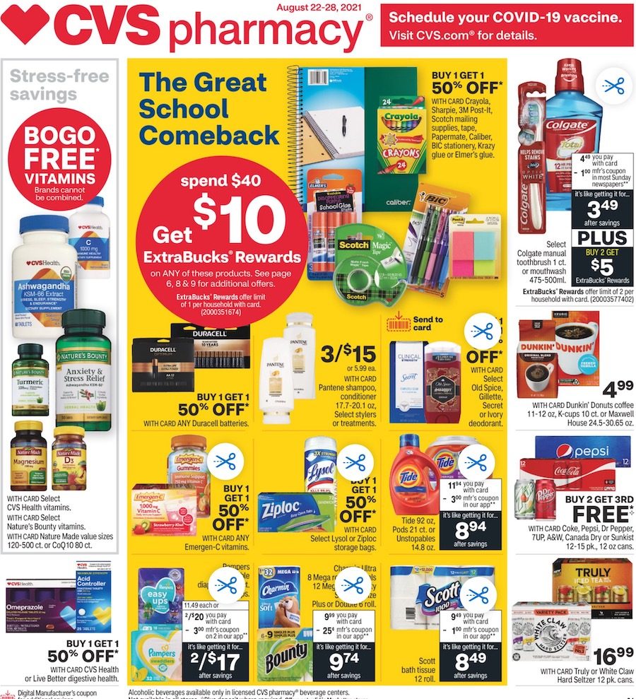 CVS Weekly Ad Aug 22 - 28, 2021 - WeeklyAds2