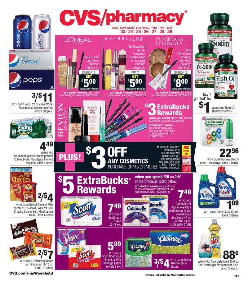 CVS Weekly Ad Aug 23 - Aug 29 2015 | WeeklyAds2