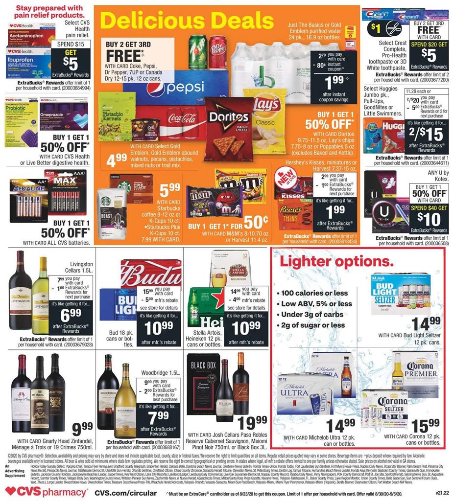 CVS Weekly Ad Aug 30 - Sep 6, 2020 - WeeklyAds2
