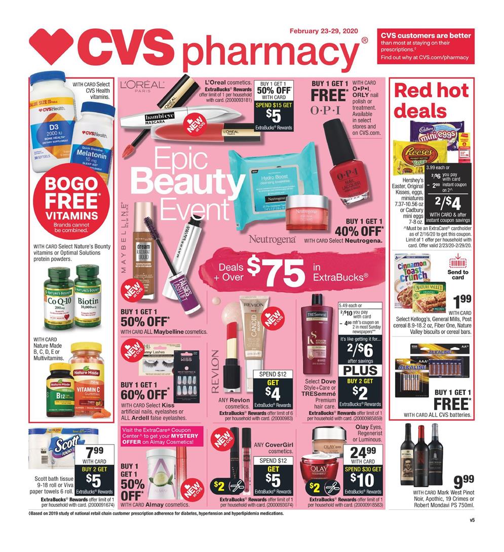 CVS Weekly Ad Feb 23 - 29, 2020 | WeeklyAds2