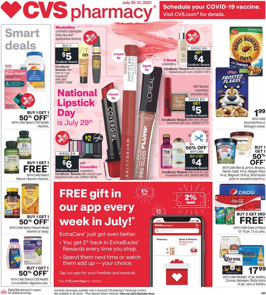 CVS Weekly Ad Jul 25 - 31, 2021 | WeeklyAds2