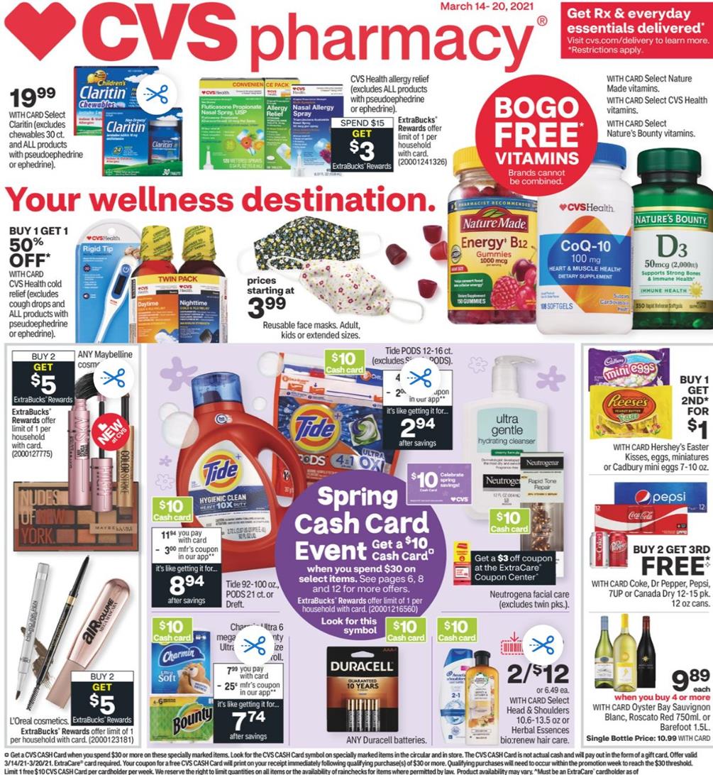 CVS Weekly Ad Mar 14 - 20, 2021 | WeeklyAds2