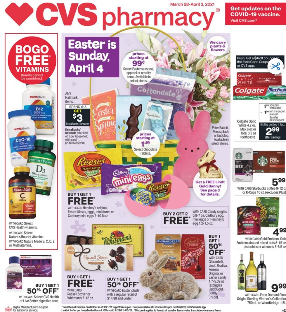 CVS Weekly Ad Mar 28 - Apr 3, 2021 | WeeklyAds2