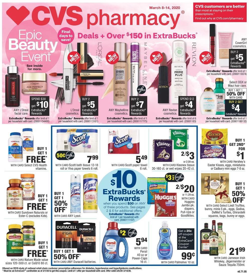 CVS Weekly Ad Mar 8 - 14, 2020 | WeeklyAds2