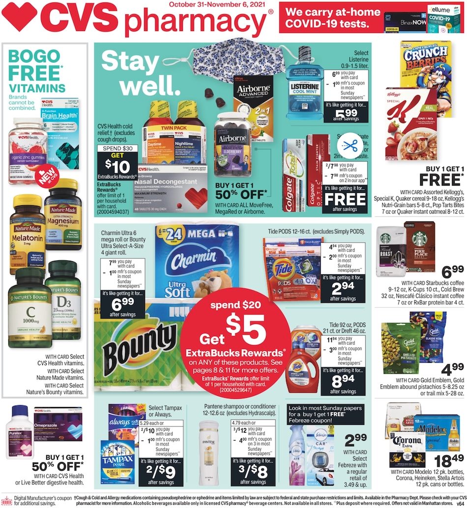 CVS Weekly Ad Oct 31 - Nov 6, 2021 | WeeklyAds2