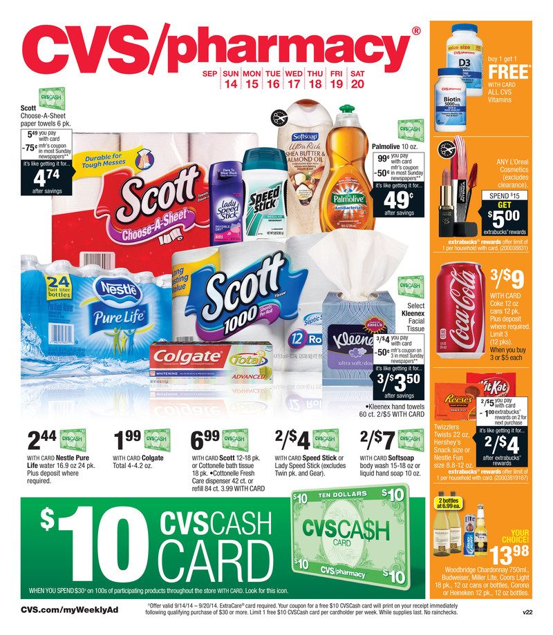 CVS Weekly Ad Preview September 14 | WeeklyAds2
