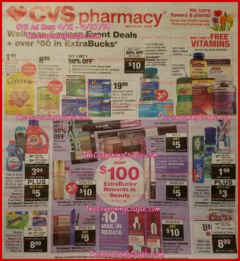 CVS Weekly Ad Scan Apr 21 - 27, 2019 | WeeklyAds2