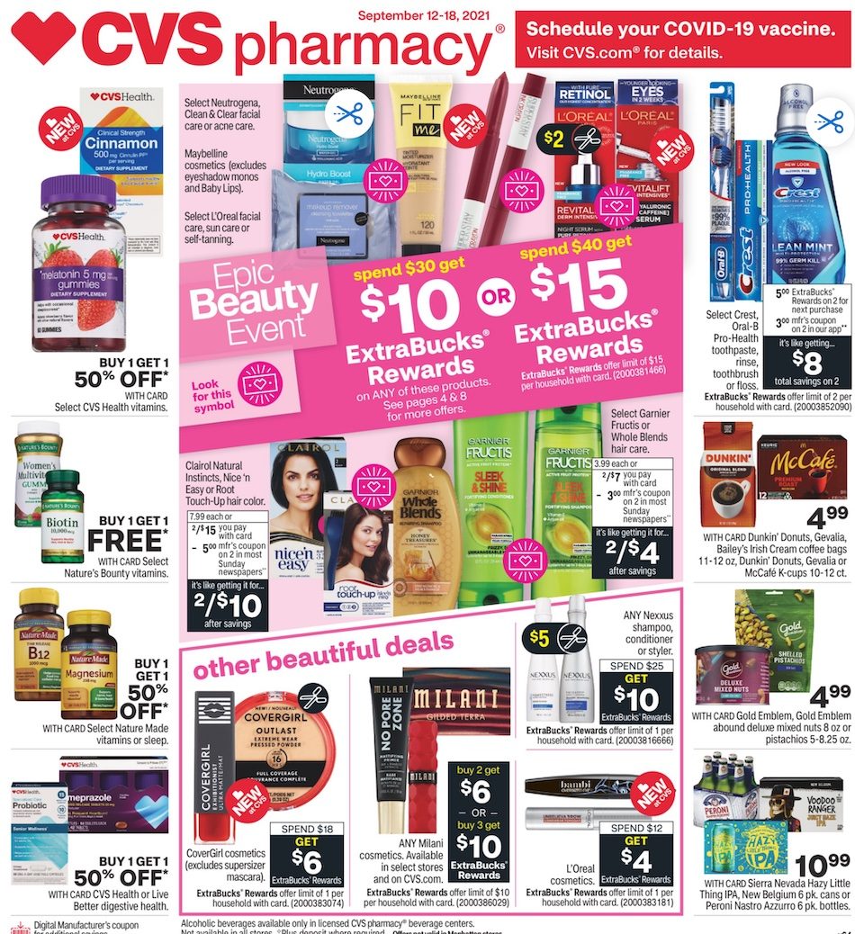 CVS Weekly Ad Sep 12 - 18, 2021 | WeeklyAds2