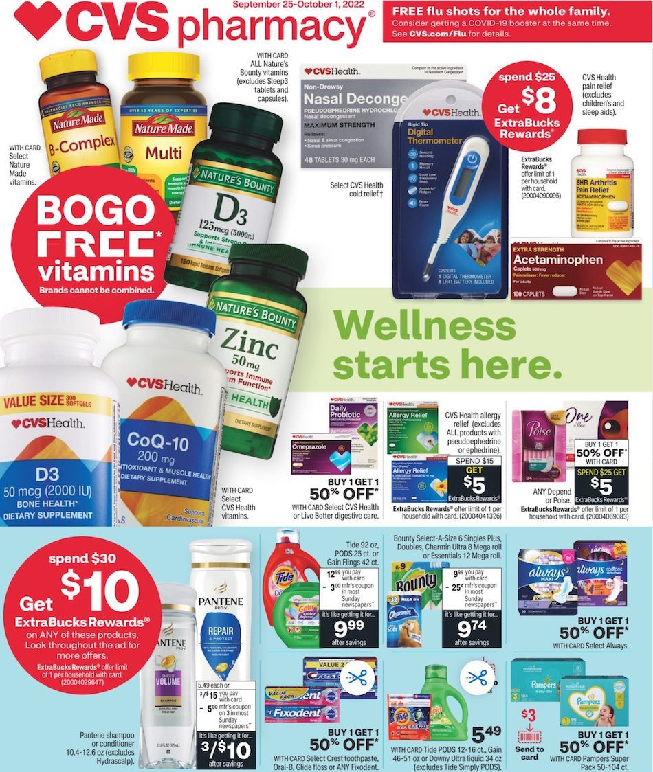 CVS Weekly Ad Sep 25 - Oct 1, 2022 | WeeklyAds2