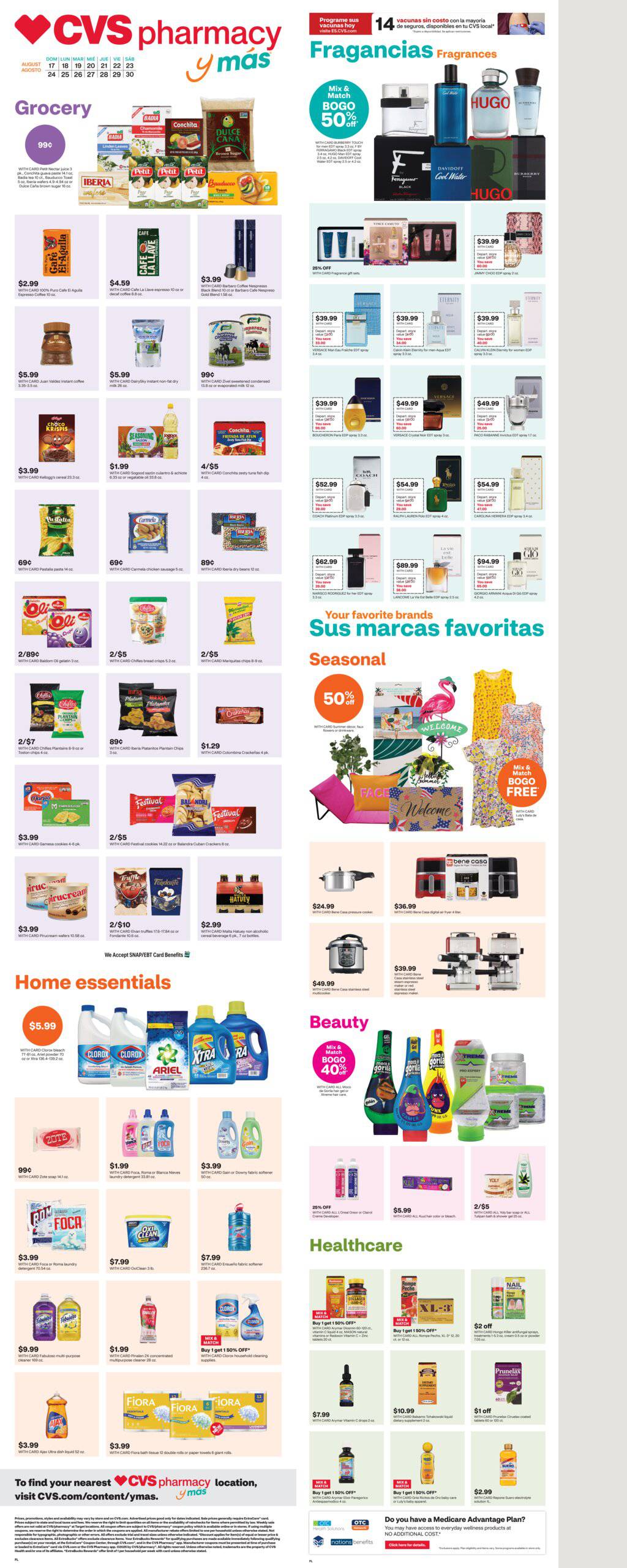CVS Weekly Ad y más August 17 - 30, 2025 | WeeklyAds2