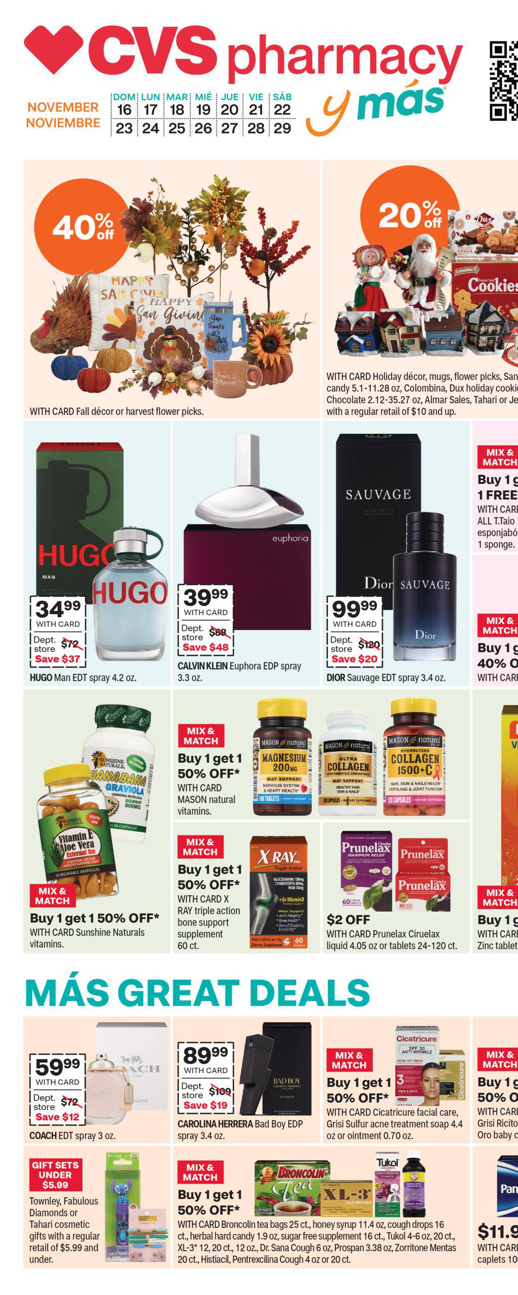 CVS Weekly Ad y más November 16 - 29, 2025 | WeeklyAds2