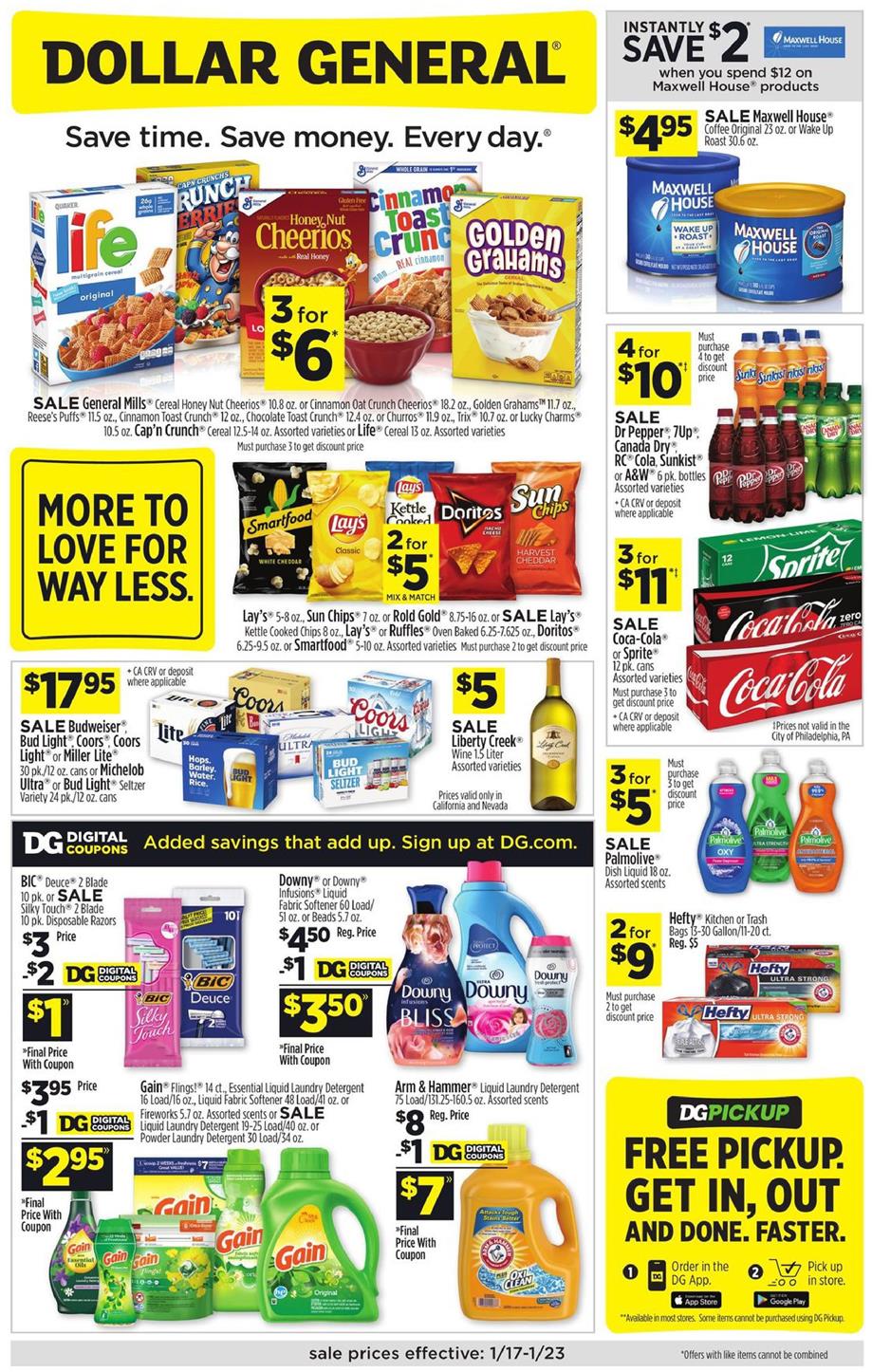 Dollar General Ad Jan 17 - 23, 2021 | WeeklyAds2