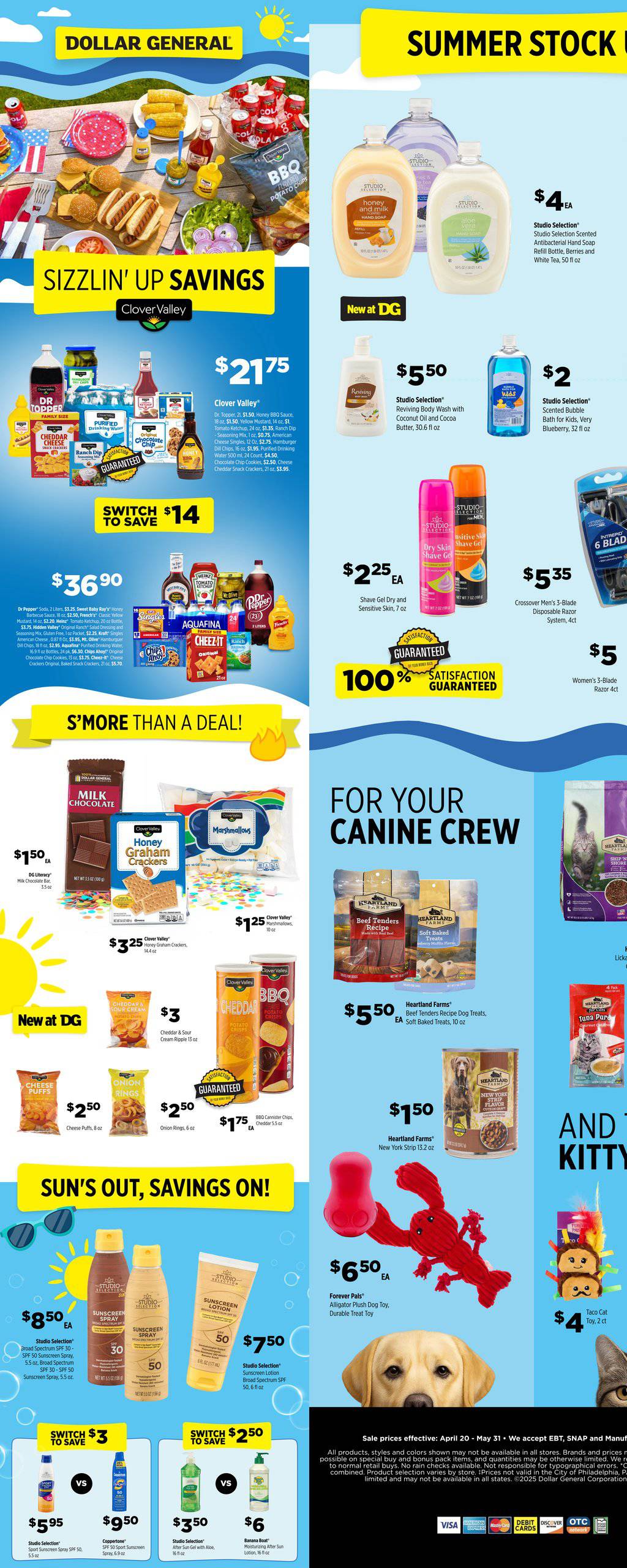 Dollar General Ad Switch to Save with DG Brands April 21 - May 31, 2025 | WeeklyAds2