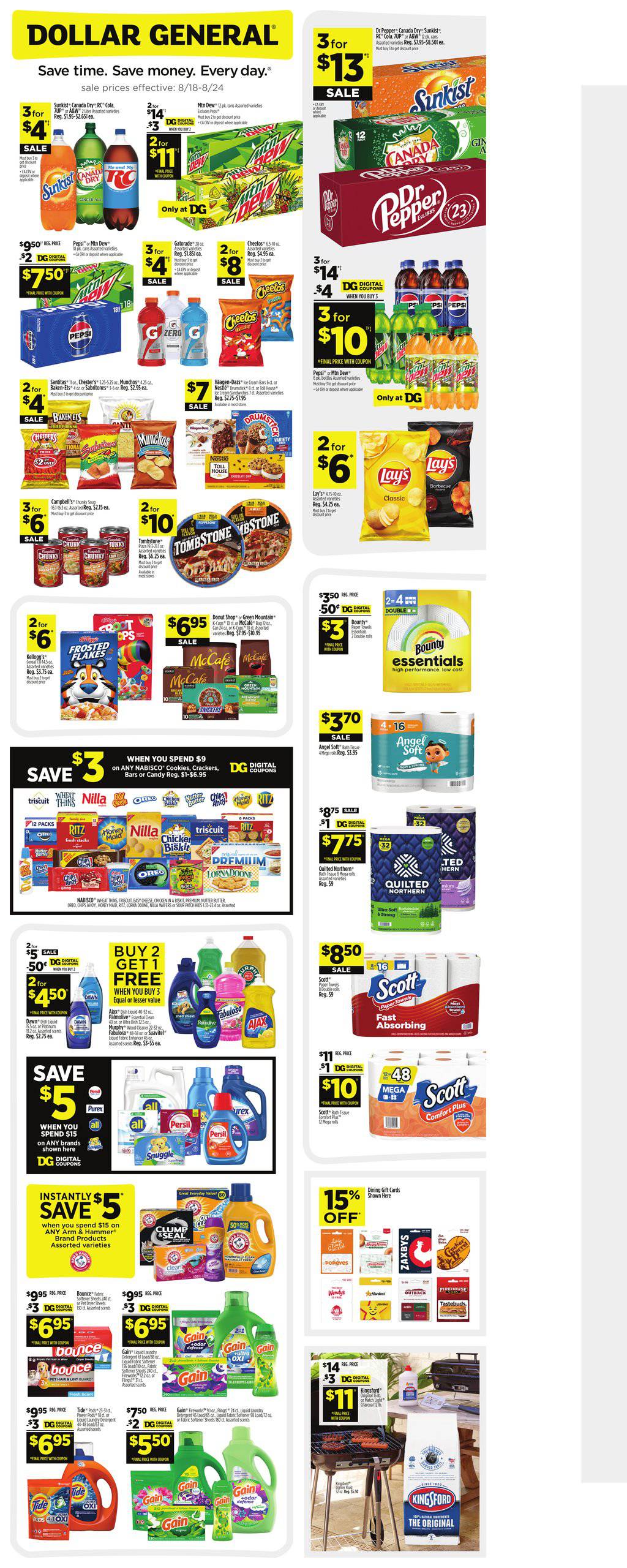 Dollar General Weekly Ad August 18 - 24, 2024 | WeeklyAds2